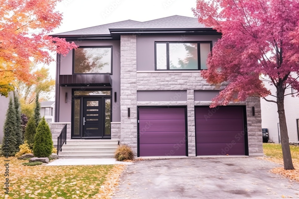 Contemporary Layout Inspirational New Build House with Single Car ...