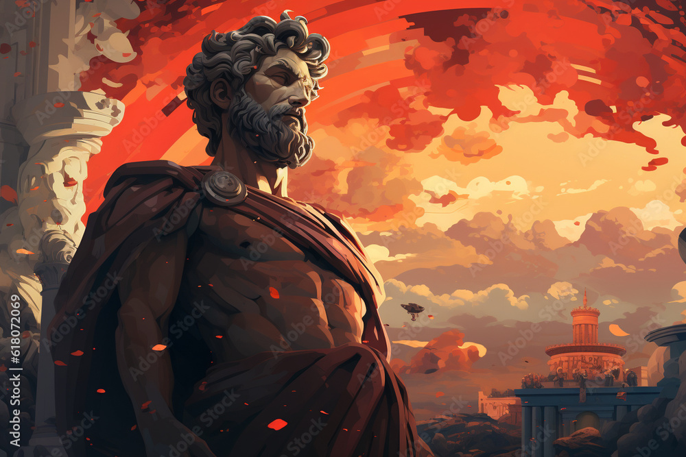 A visual narrative showcasing the journey and teachings of Marcus ...