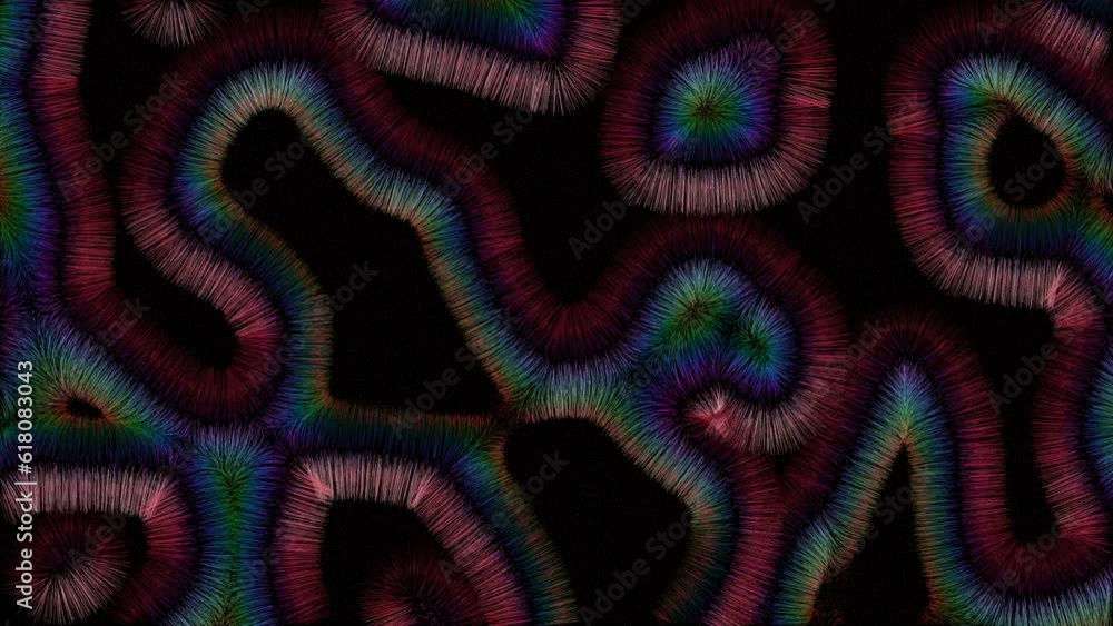 Seamless liquid rainbow fantasy background. Multicolored inky liquid on ...