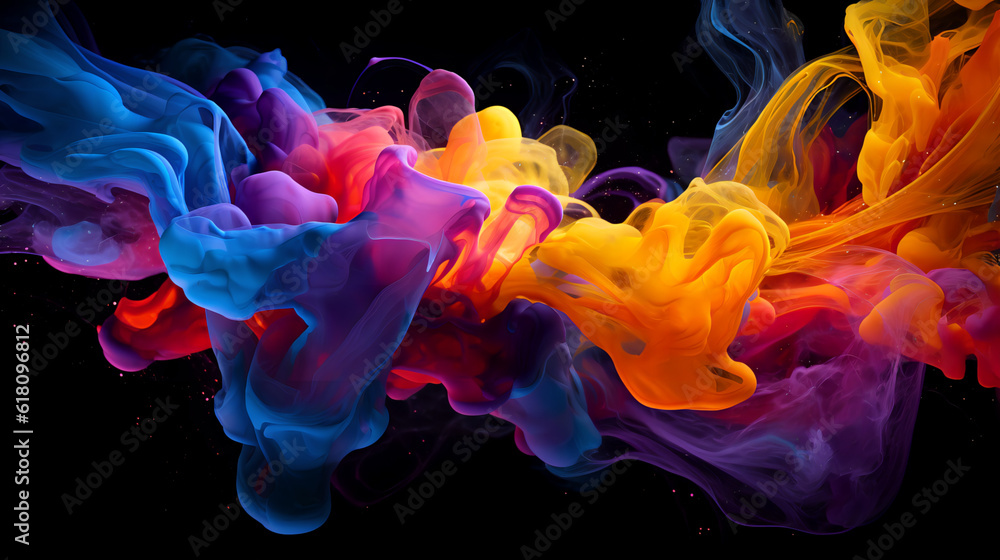 Dynamic Expression: Vibrant Liquid Abstraction in Motion with ... Dynamic Expression: Vibrant Liquid Abstraction in Motion with ...