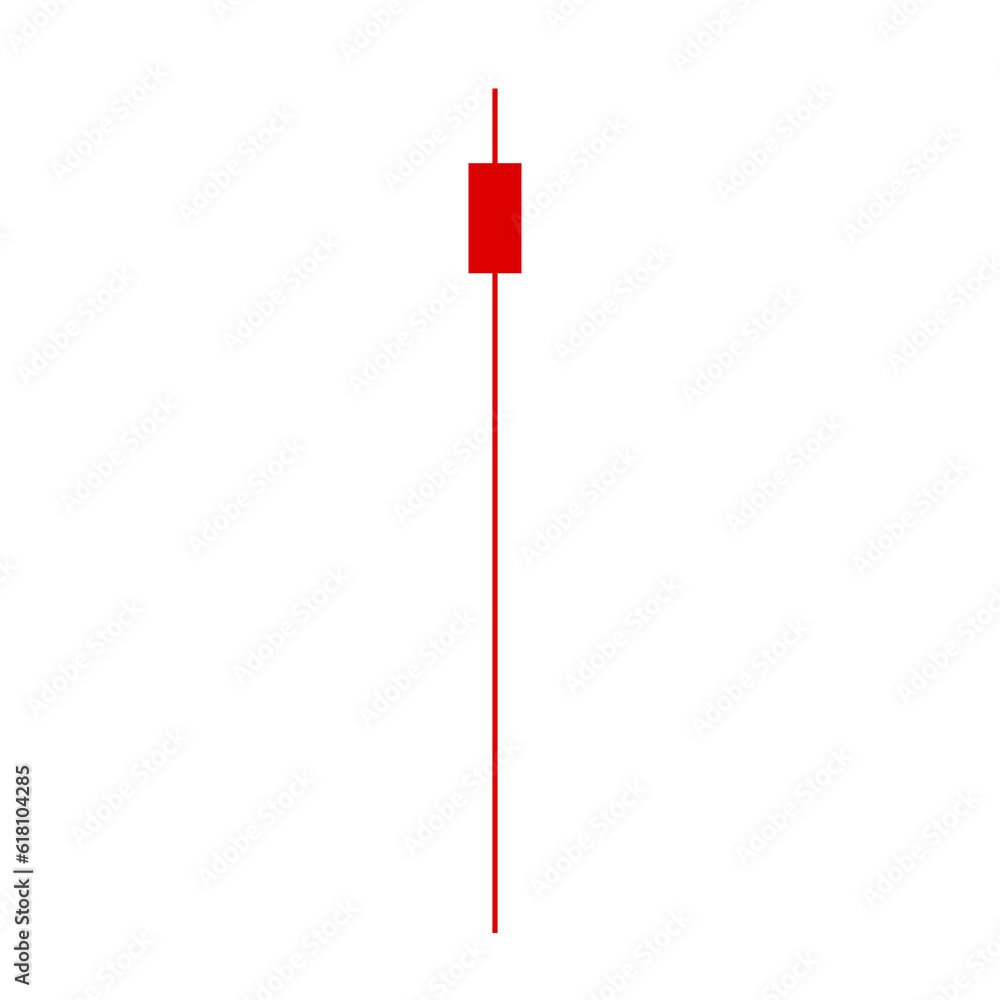 Candlestick trading graph isolated on png or transparent background ...