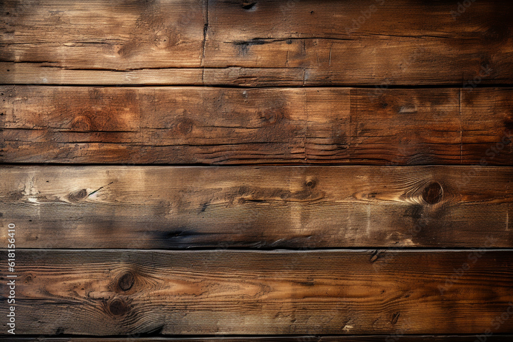Rustic Wood: A weathered wood texture with rich grain patterns, types ...