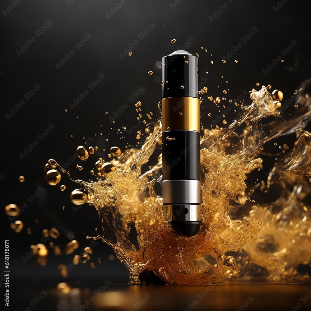 dark black vadark black vape background with smoke copy text spacepe ...