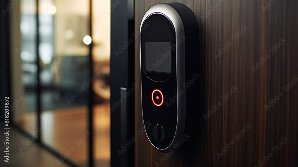 Digital Door handle or Electronics knob for access to room security ...