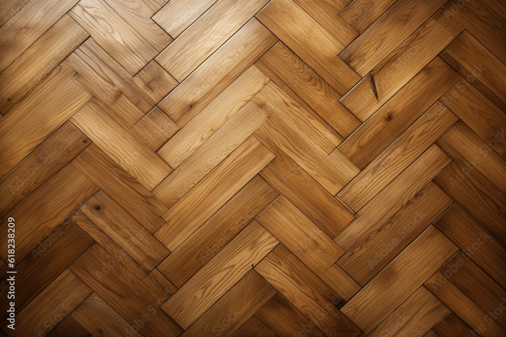 Classic Oak: A timeless parquet pattern in warm oak wood, types of ...