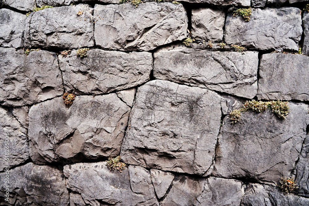 Texture of a stone wall. Old castle stone wall texture background ...