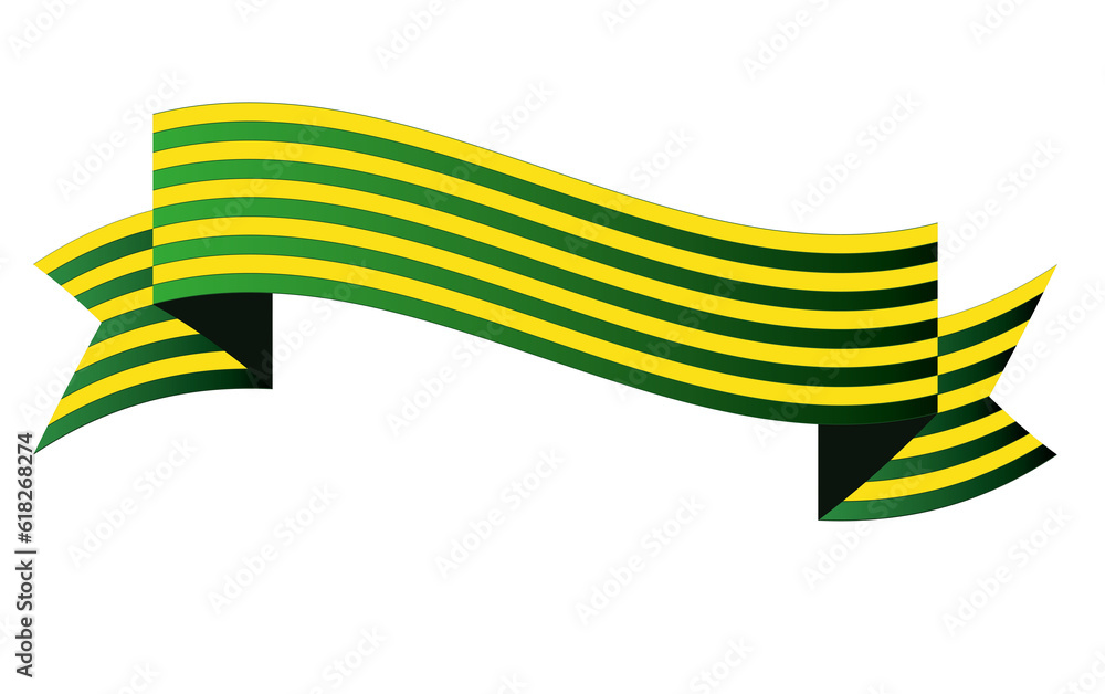 Faixa Verde E Amarelo - FDPLEARN