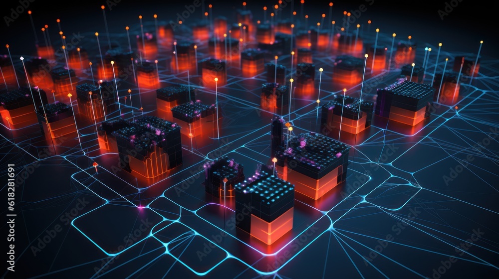Visualization of virtual networks running on a physical network ...