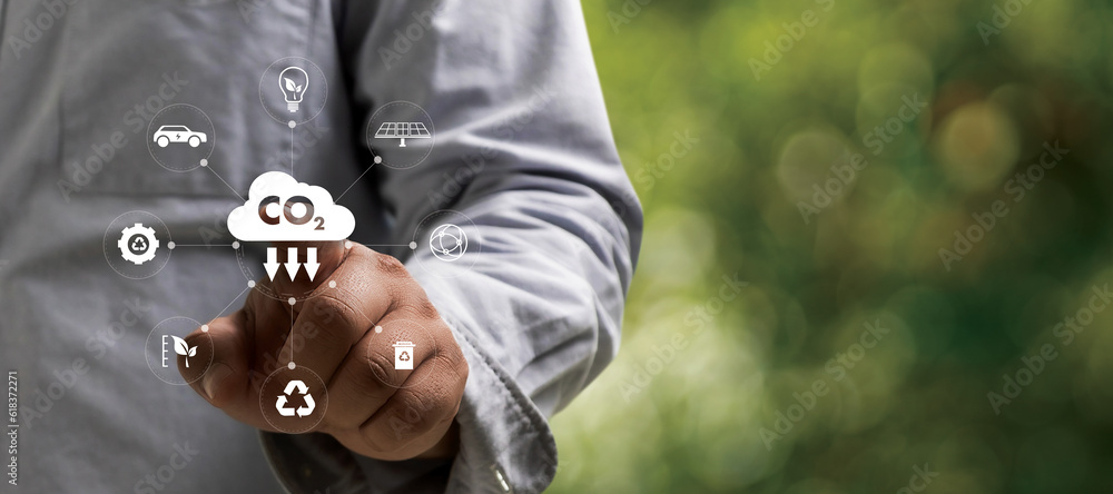 CO2 emissions and carbon reduction Global warming and climate change in ...