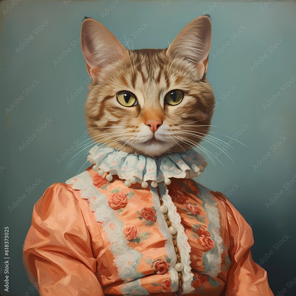 All About Cat Illustrations. Cartoon style characters Design. Cute ...