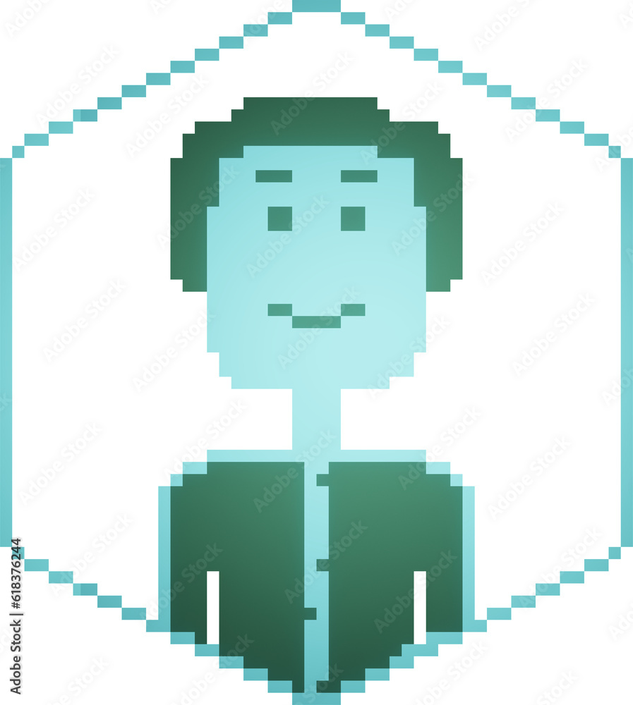 Visage in Pixels: A Biochromatic Journey of Animated Voxel Art ...