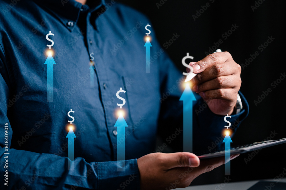 Data analysis Corporate strategy for finance, stock market trading ...