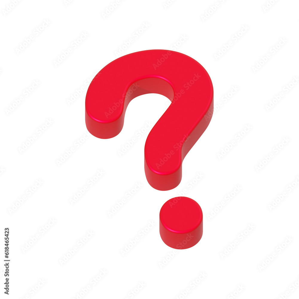 red question mark symbol isolated on white, pmg transparent background ...
