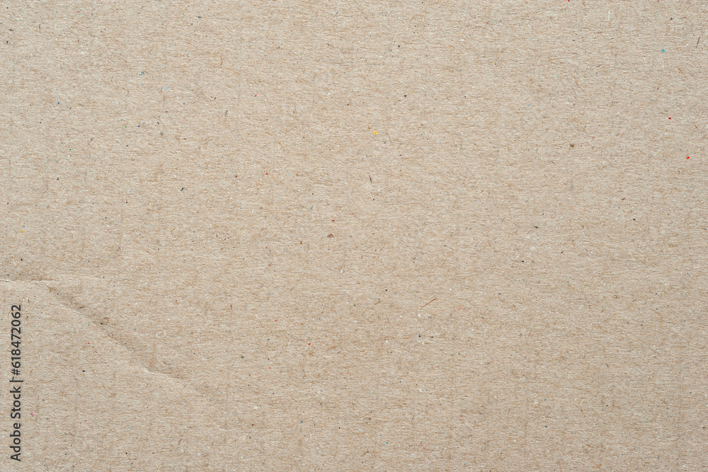 Cardboard texture. Brown cardboard background. Blank cardboard with ...
