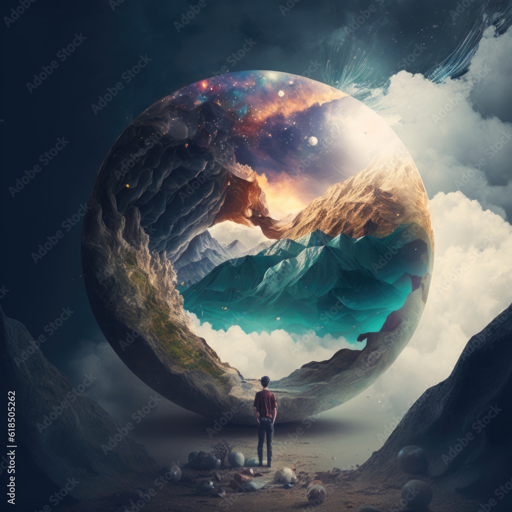 3D, Three-dimensional, Impossible, Irrational, Illogical, Painting ...