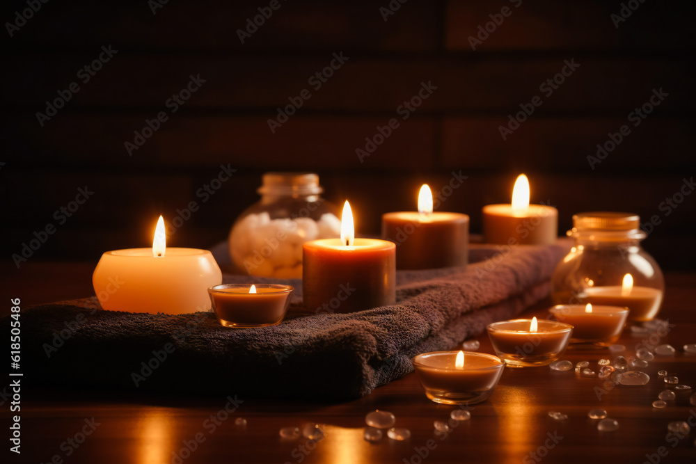 Restorative Yoni Massage Therapy Ai Generated Stock Illustration