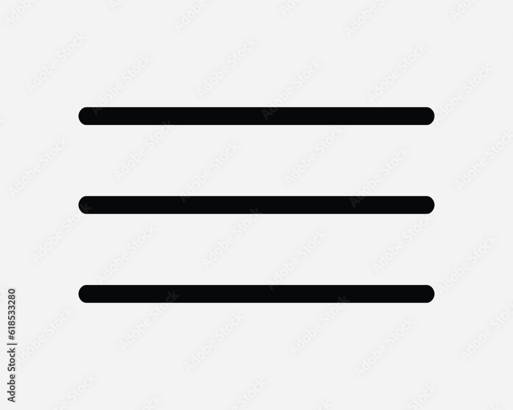 Hamburger Menu Icon Web Website App Navigate Navigation Button Ux Ui User Interface Dropdown