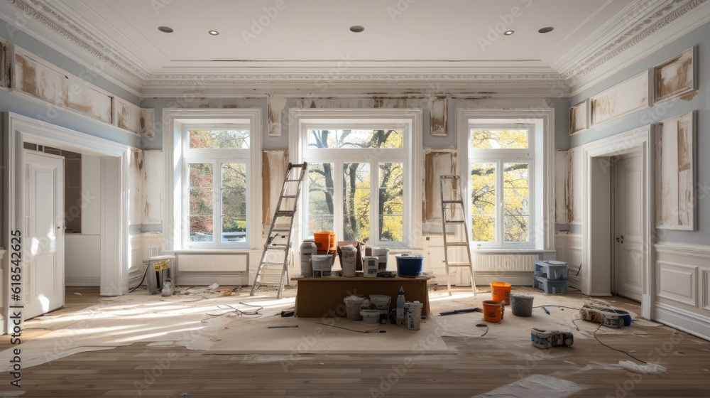 Process under construction remodeling restoration and reconstruction ...