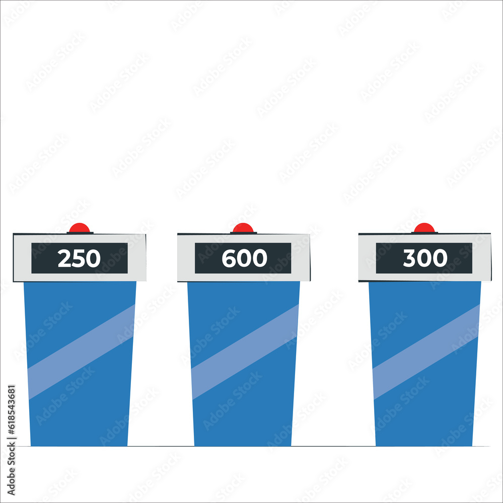 Quiz game stage interior design background. Competition with questions ...