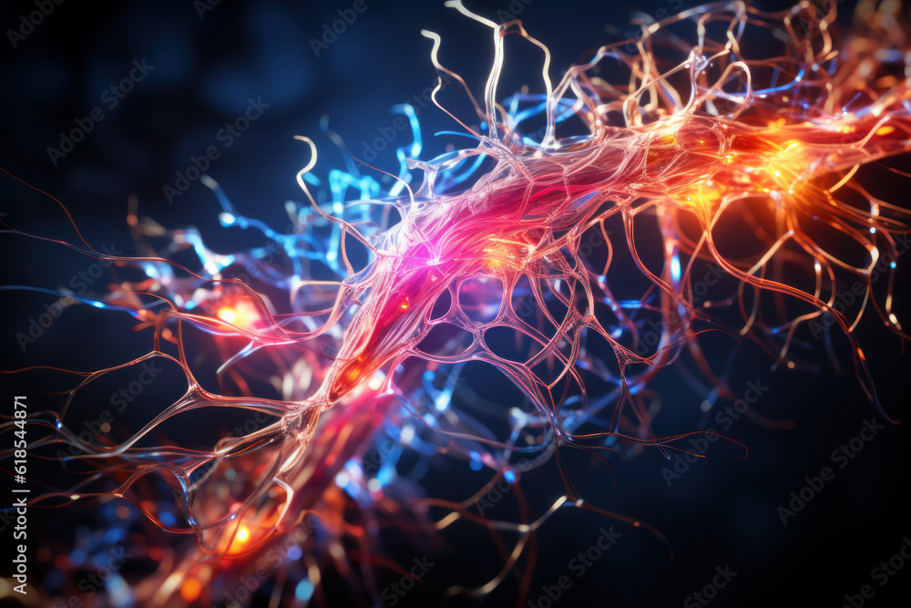 Human brain nerve tracts based on magnetic resonance imaging (MRI) data ...