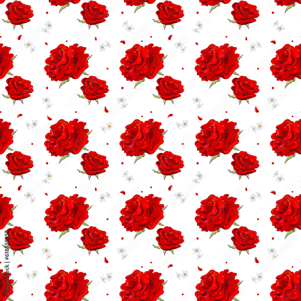 Flower pattern 3000 x 3000 px. PNG 300 DPI Stock Illustration | Adobe Stock