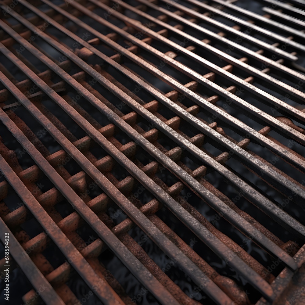 Rusty grill grate on transparent background white background, png file ...