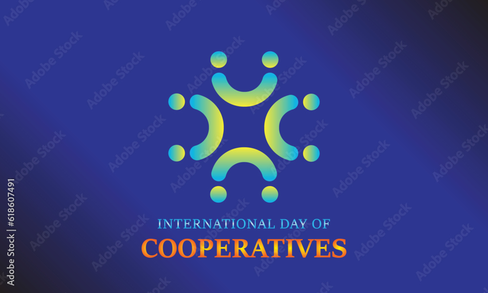 International Day of Cooperatives Logo, Vector, and Background Creative ...