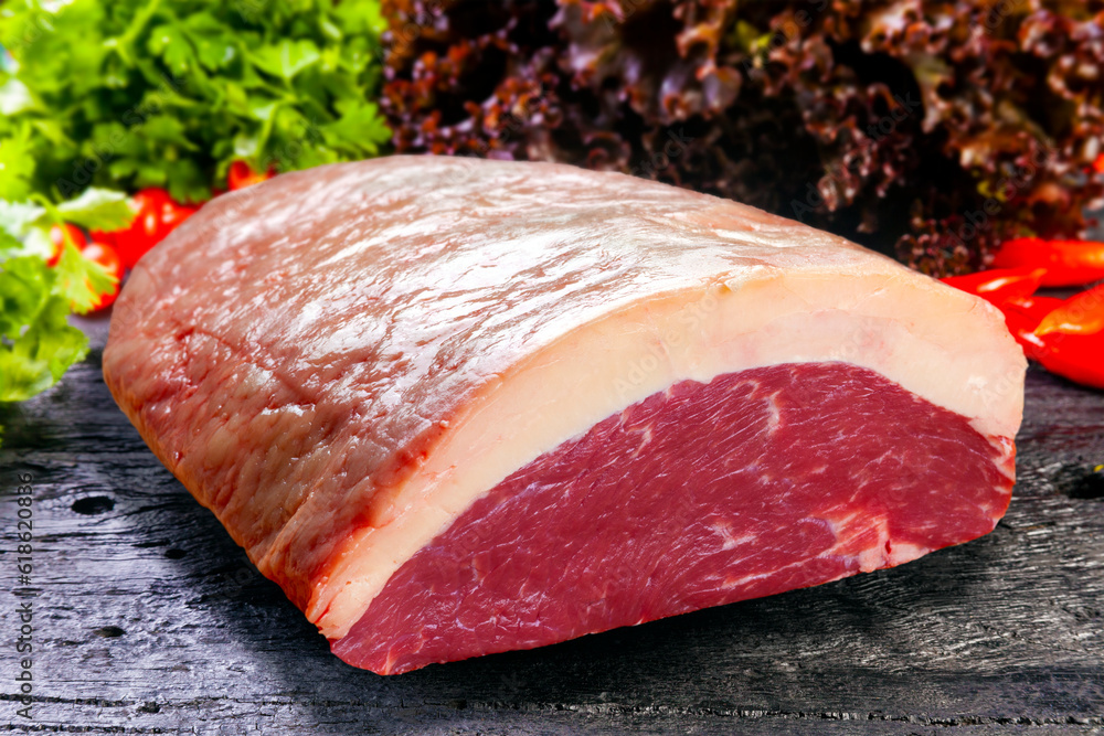 Raw Picanha, Traditional Brazilian meat Picanha Stock Photo | Adobe Stock