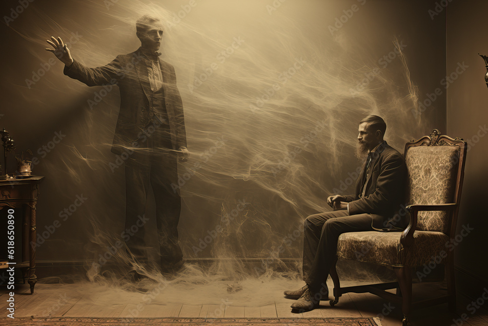 Ask your ancestors, spirits leave the body, ghost hauntings, 1910s ...