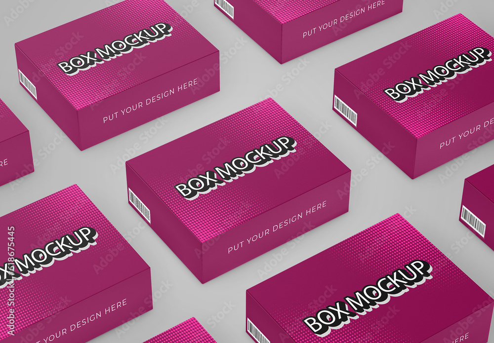 Box Mockup Stock Template | Adobe Stock