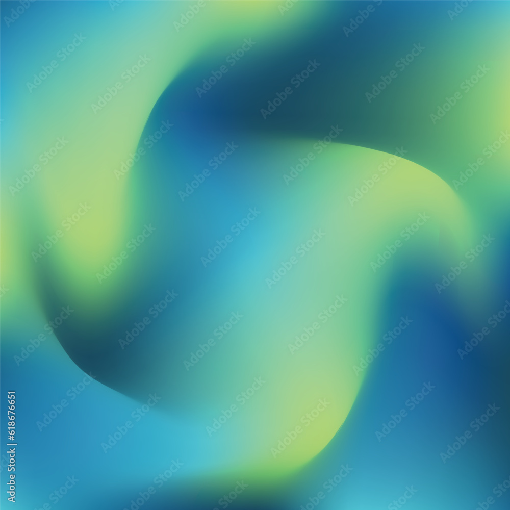 abstract colorful background.navy blue green sea cold color gradiant ...