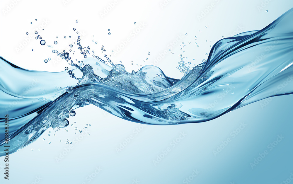 Water texture, The quality of water's texture. Rippling waves across ...