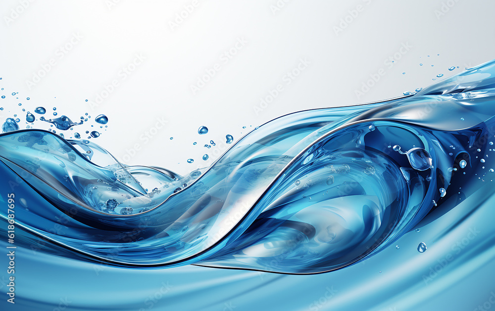 Water texture, The feel of water. Undulating water surface. Scattering ...