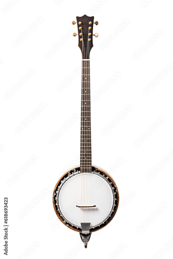 banjo isolated on a transparent background, generative ai Stock ...
