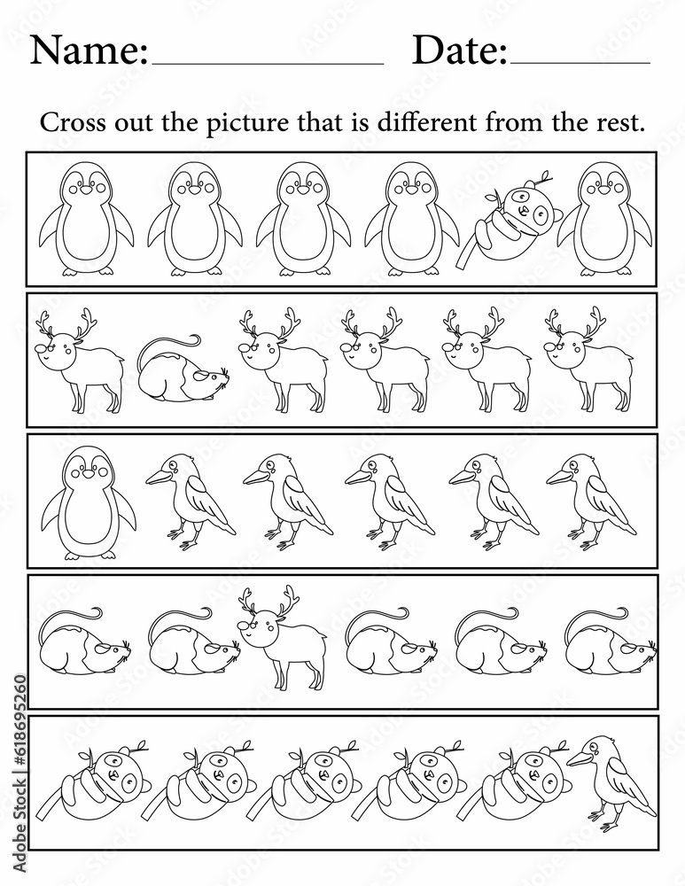 Ilustração do Stock: Printable Activity Pages for Kids | Activity ...