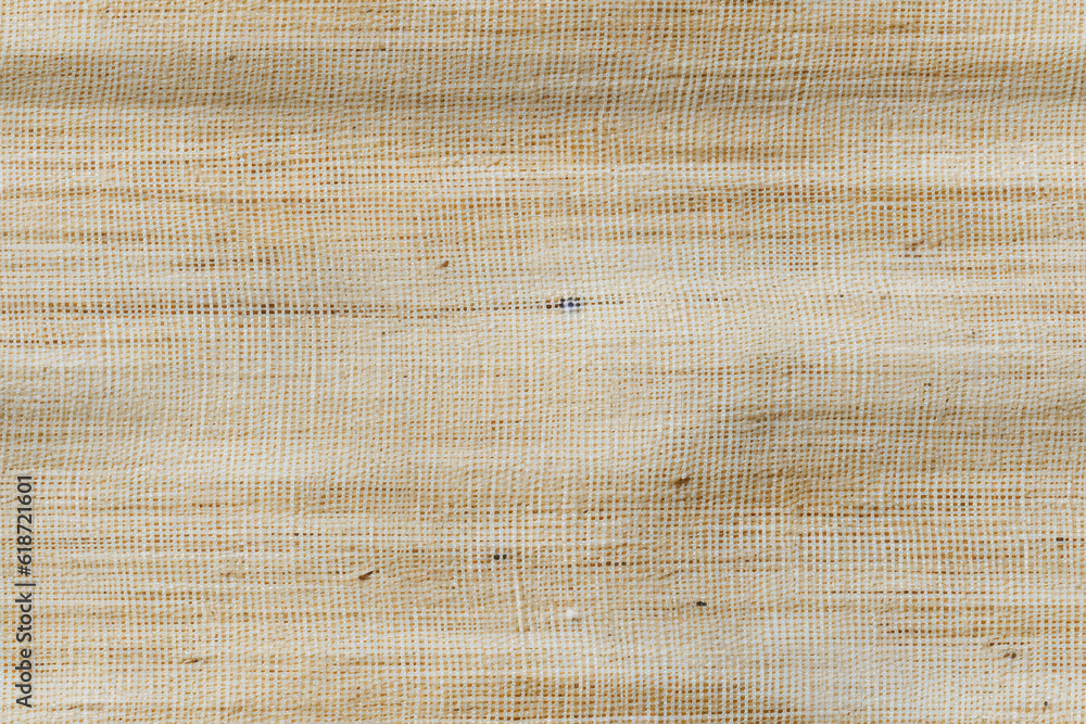 Generative AI - Rustic Elegance: Detailed Woven Fabric Texture ...