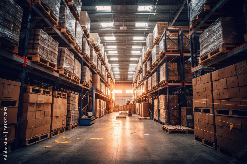 This photo captures a detailed and precise scene inside a spacious ...