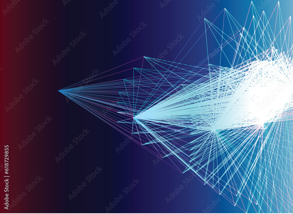 The intersection collision of luminous lines moving in opposite ...