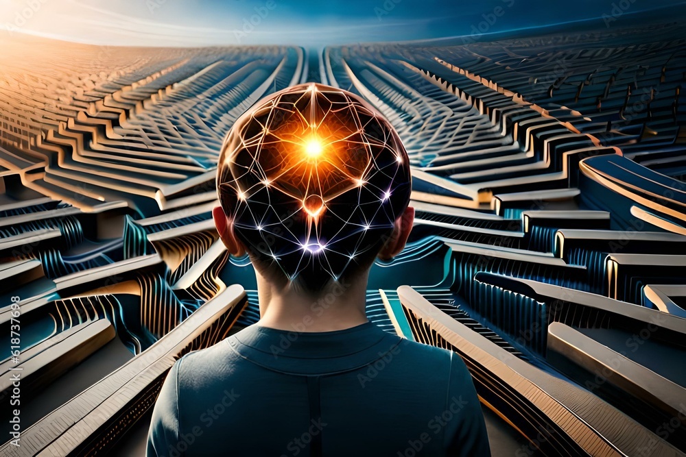 Technological empowerment of the human brain: Halo of laptops ...