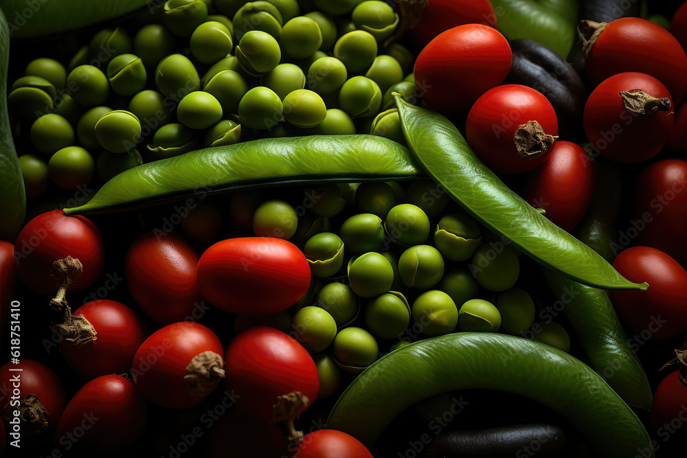 A close-up photograph highlighting the rich and diverse textures of ...