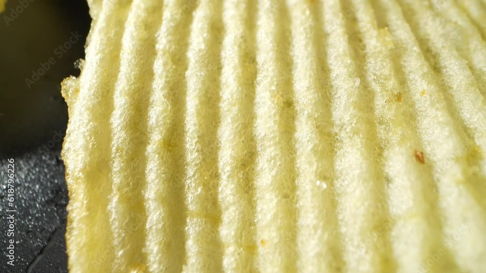 Experience the mesmerizing texture of Wavy Potato Chips like never ...