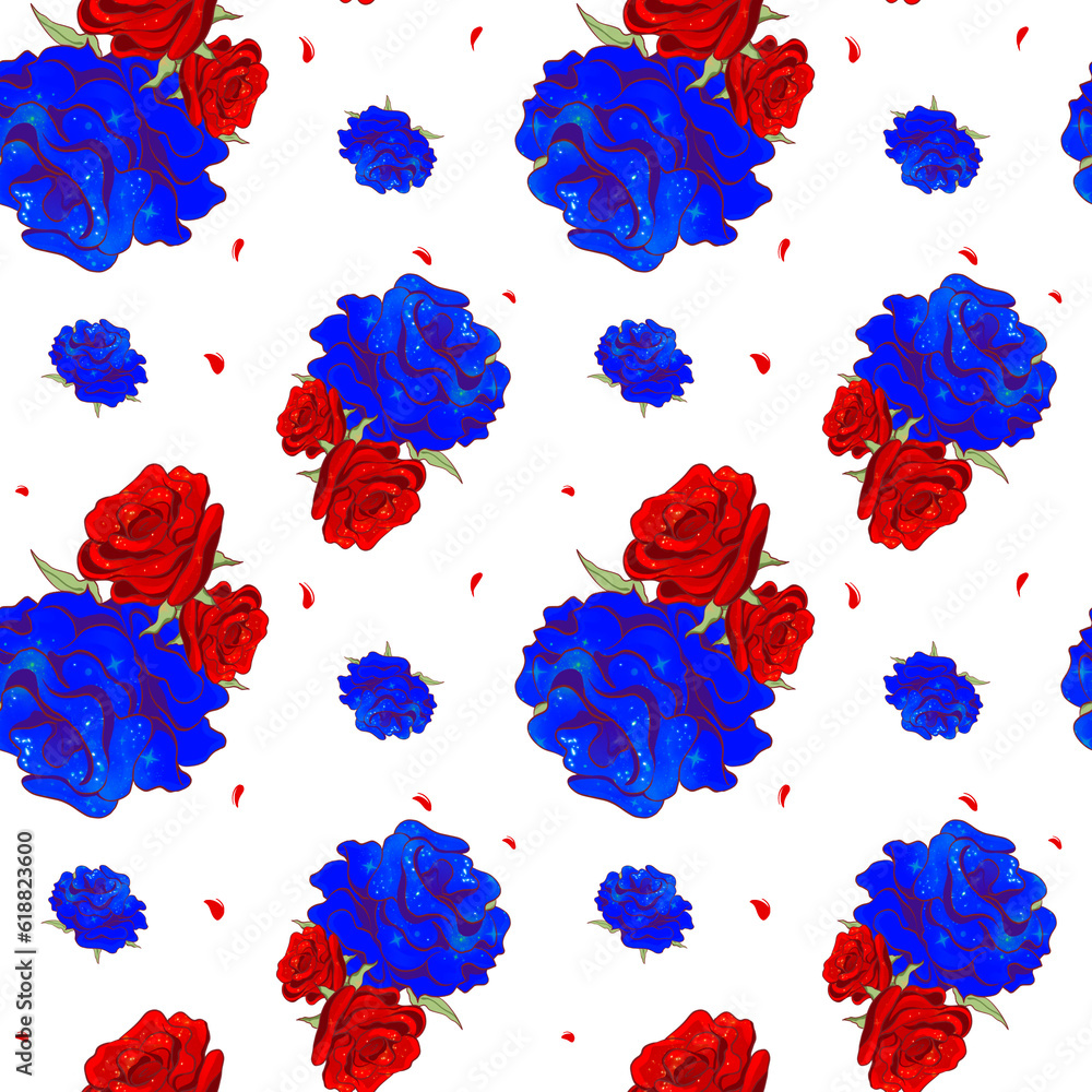 Flower pattern 3000 x 3000 px. PNG 300 DPI Stock Illustration | Adobe Stock