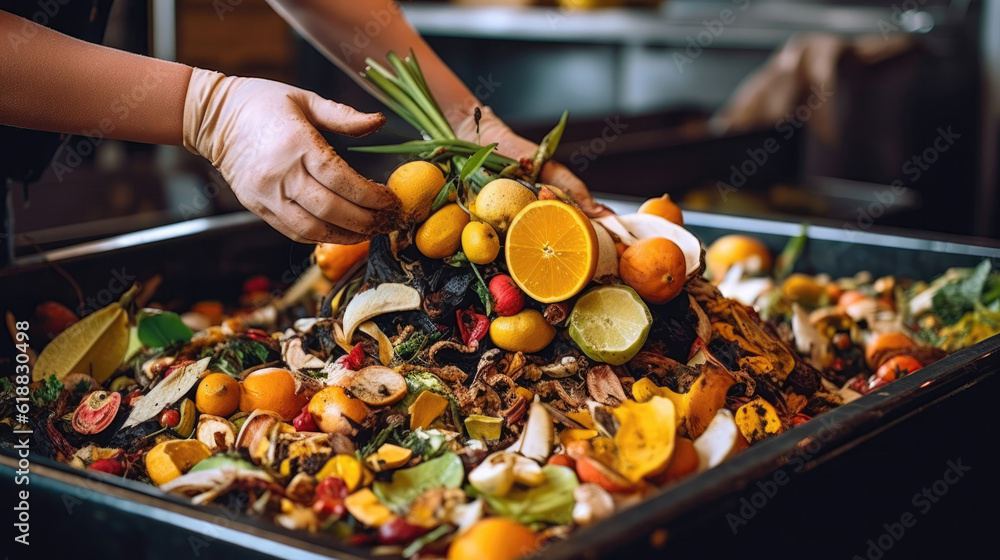 Tackling Food Waste Through Donation And Composting. Generative AI ...