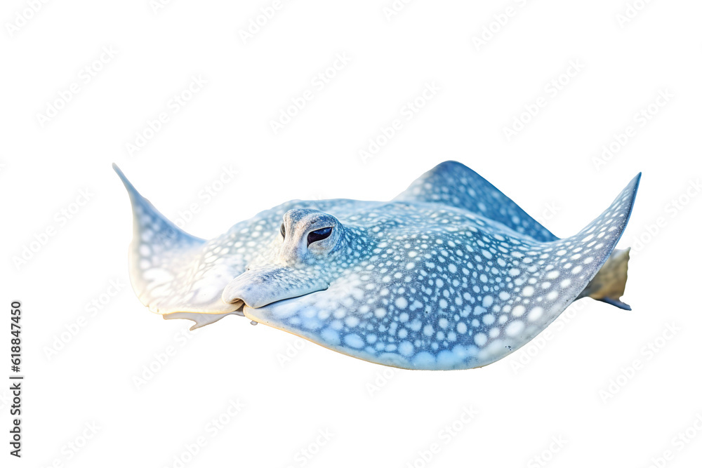 Stingray, Transparent background. generative AI Stock Illustration ...