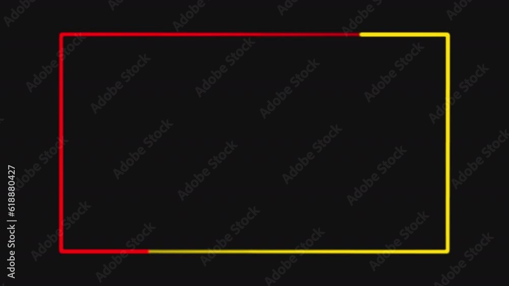 Frame Glow Particle Glitter Glow with Alpha Channel. Particle frame ...