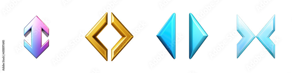 Bi directional Arrow clipart collection, vector, icons isolated on ...