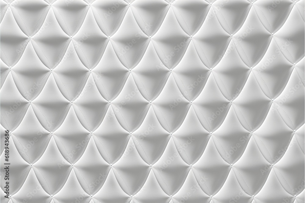 a white wall with a pattern of wavy lines on the surface of the wall ...