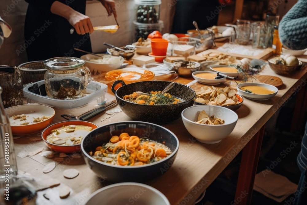 zero-waste cooking class, with students learning new techniques and ...