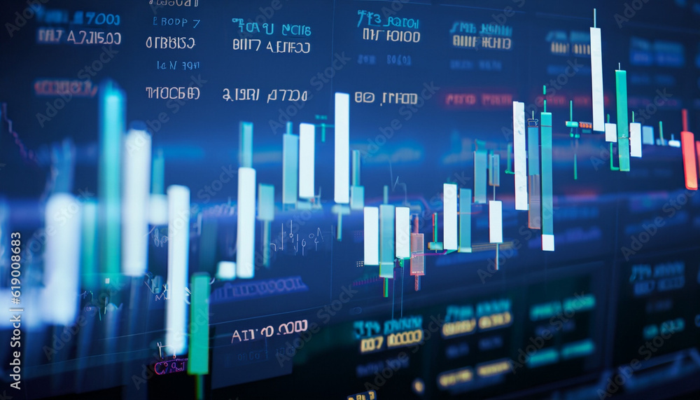 stock market chart, Interactive financial quotes and technical analysis ...