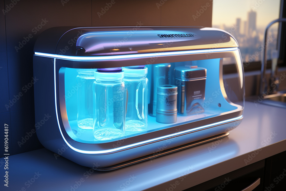 Cutlery Care: A smart cutlery cleaning and sanitizing station that uses ...